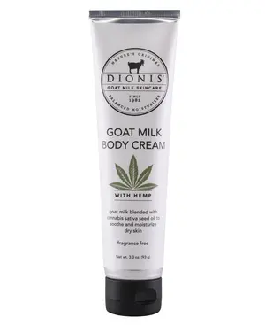 DIONIS GOAT MILK SKINCARE Goat Milk Body Cream With Hemp - No Color