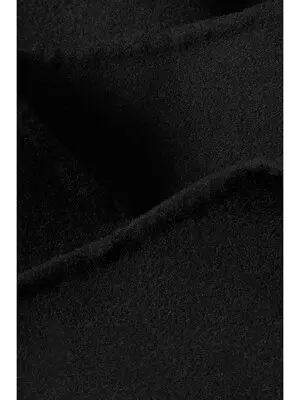 THE ROW Gordie Hooded Brushed-cashmere Scarf