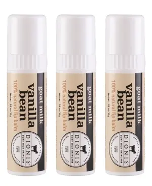 DIONIS GOAT MILK SKINCARE Vanilla Goat Milk Lip Balm Set - No Color