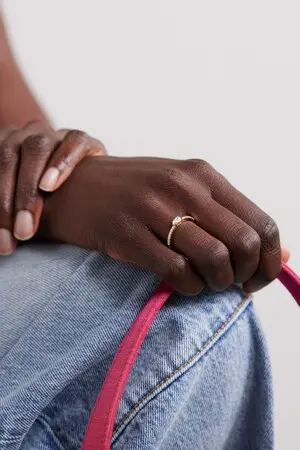 ANITA KO Sideways Pear 18-karat Diamond Ring