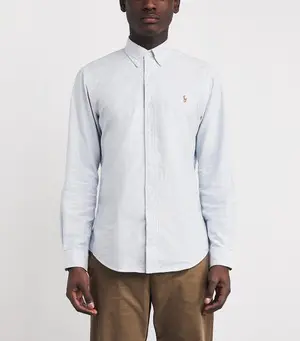 Polo Ralph Lauren Striped Oxford Shirt - Blue