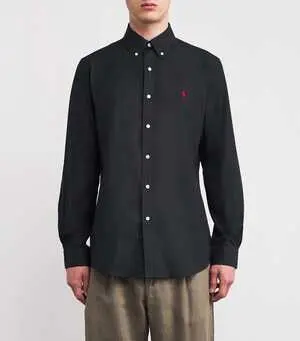 Polo Ralph Lauren Poplin Custom Fit Shirt - Black