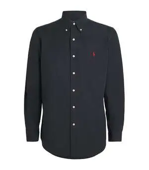 Polo Ralph Lauren Poplin Custom Fit Shirt - Black
