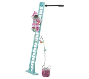 MR. CHRISTMAS 40' Musical Pastel Super Climbing Santa - One-color