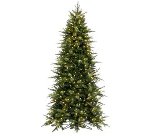 VICKERMAN 7.5' Berkley Mixed Pine Artificial Pr E-lit Tree Ww - One-color