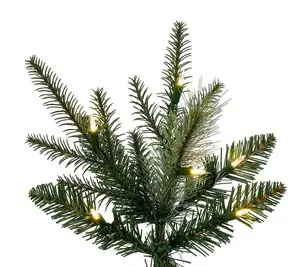 VICKERMAN 7.5' Berkley Mixed Pine Artificial Pr E-lit Tree Ww