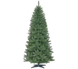 PULEO INTERNATIONAL Puleo 7' Unlit Carson Artificial Pine Tree 680 Ips