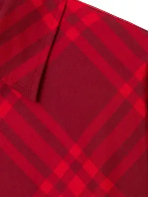 Burberry Check-pattern Cotton Shirt