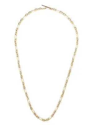 Lizzie Mandler 18kt Yellow Figaro-link Chain Necklace - Gold
