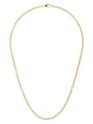 Lizzie Mandler 18kt Yellow Micro Chain Necklace - Gold