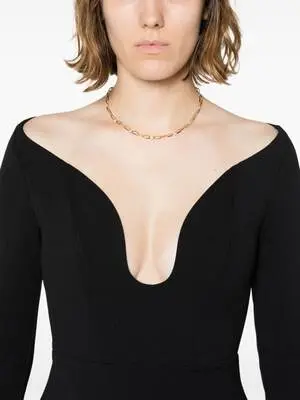 Lizzie Mandler 18kt Yellow Diamond Link Necklace