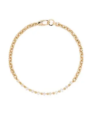 Lizzie Mandler Clat Diamond Bracelet - Gold