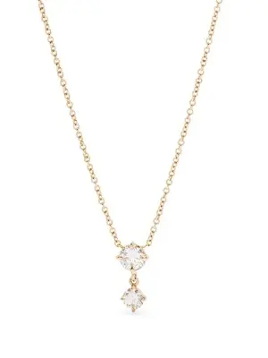 Lizzie Mandler 18kt Yellow Diamond Pendant Necklace - Gold