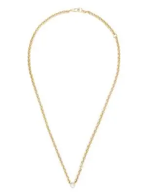 Lizzie Mandler 18kt Yellow Diamond Chain Necklace - Gold