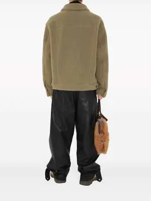 Burberry Long-sleeve Fleece Overshirt