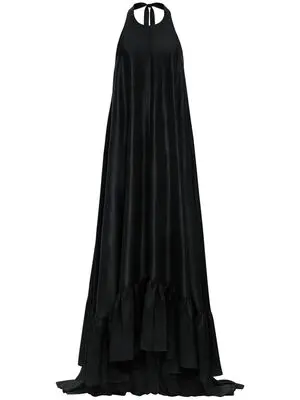 Azeeza Sadie Halterneck Gown - Black