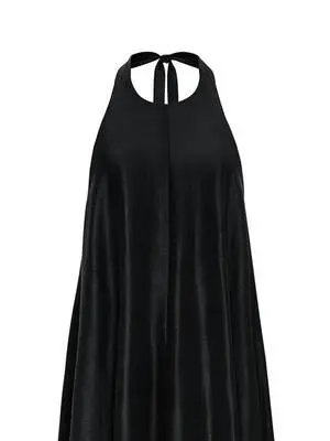 Azeeza Sadie Halterneck Gown - Black
