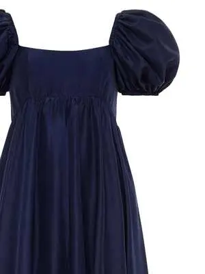 Azeeza Rory Silk Midi Dress - Blue
