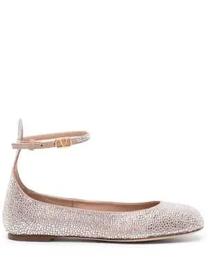 Valentino Garavani Round Toe Flats For Women