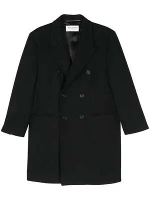 Saint Laurent Straight Hem Coats For Men