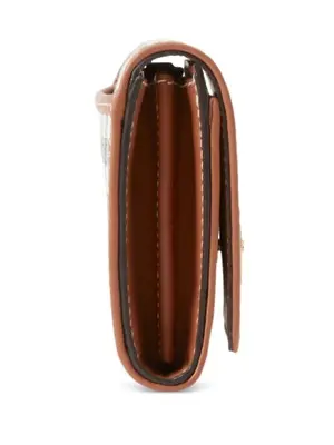 Burberry Vintage Check Leather Wallet