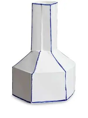 1882 LTD Stegreif Geometric-body Vase - White