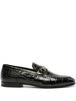 Scarosso Embossed Loafers