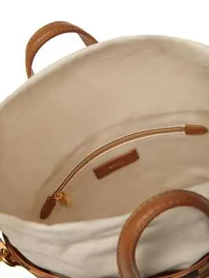 Bally Pennant Print Bucket Bag