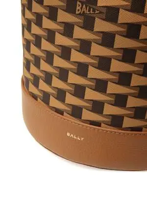 Bally Pennant Print Bucket Bag