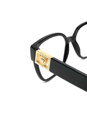 Versace Medusa Charm Square-frame Glasses