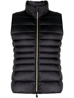 SAVE THE DUCK Lynn Quilted Vest - Black