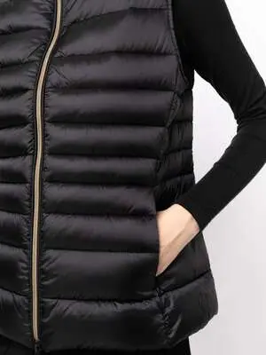 SAVE THE DUCK Lynn Quilted Vest - Black