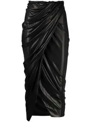Rick Owens Metallic Skirts