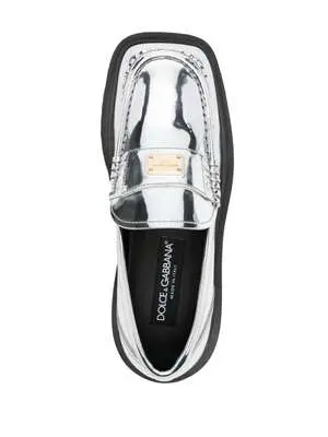 Dolce & Gabbana Logo-plaque Leather Brogues