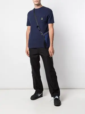 PALACE X Ralph Lauren Waffle Pocket Tee - Blue