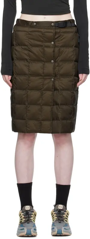 Gramicci Gramicci Khaki Taion Edition Down Skirt Deep Olive