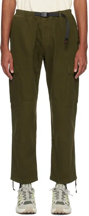 Gramicci Gramicci Green Drawstring Cargo Pants - Deep Green