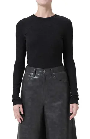 Agolde Slim Fit T-shirts For Women