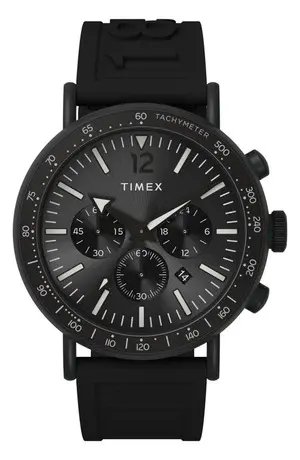 TIMEX® Standard Chronograph Strap Watch - Black