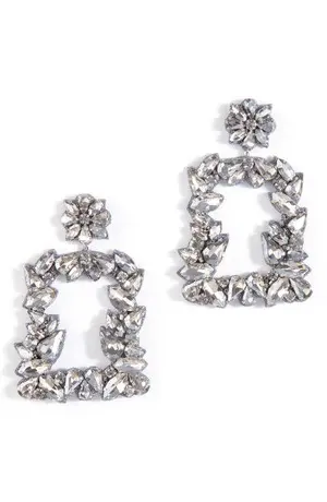 Deepa Gurnani Stainless Steel Earrings