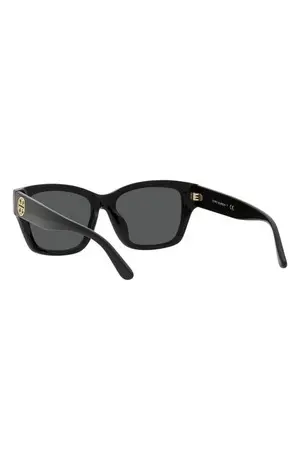 Tory Burch 53mm Rectangular Sunglasses