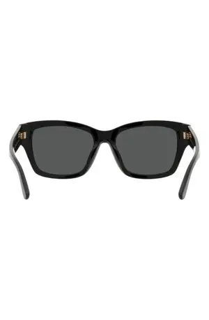 Tory Burch 53mm Rectangular Sunglasses