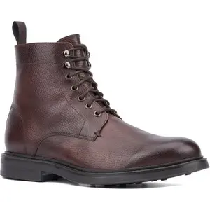 Aquatalia Bernardo Water Repellent Combat Boot - Brown Brown