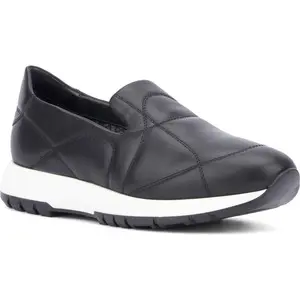 Aquatalia Katya Quilted Leather Slip-on Sneakers