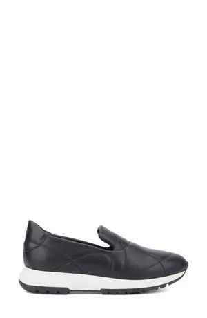 Aquatalia Katya Quilted Leather Slip-on Sneakers