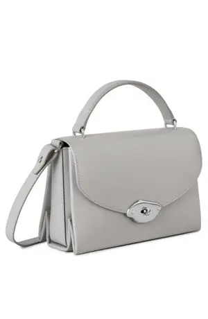 Mulberry Lana High Gloss Leather Top Handle Bag