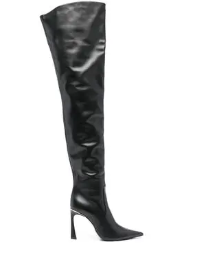 Victoria Beckham Thigh-high Pointed-toe Boots