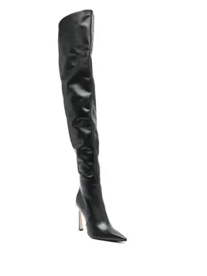 Victoria Beckham Thigh-high Pointed-toe Boots