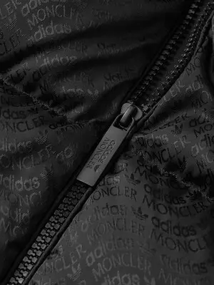 Moncler Adidas Originals Alpbach Quilted Logo-jacquard Shell Hooded Down Jacket
