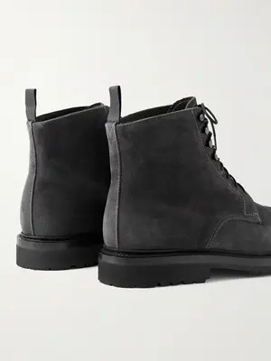 George Cleverley Taron 2 Waxed-suede Boots
